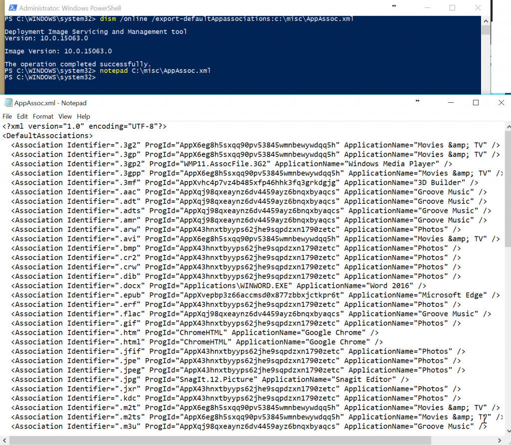 Managing File Associations: Then (Windows 7) and now (Windows 10) using ...
