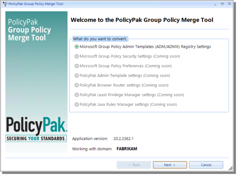 Merge GPO Settings: How to Group Multiple Settings Together - PolicyPak